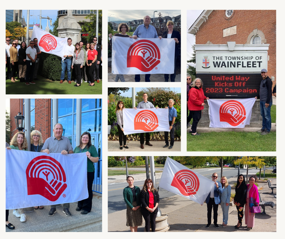 Raising the Flag Together – United Way Niagara